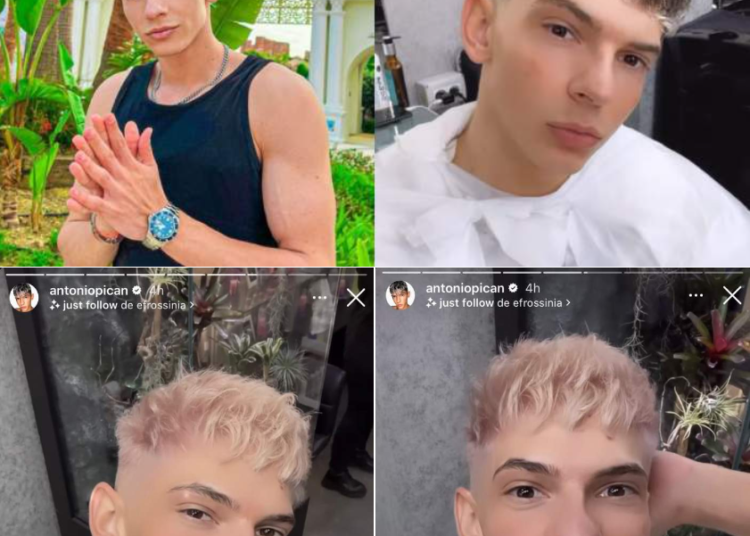 Antonio Pican, schimbare șocantă de look! Arată ca un pui! - VEDETA.RO